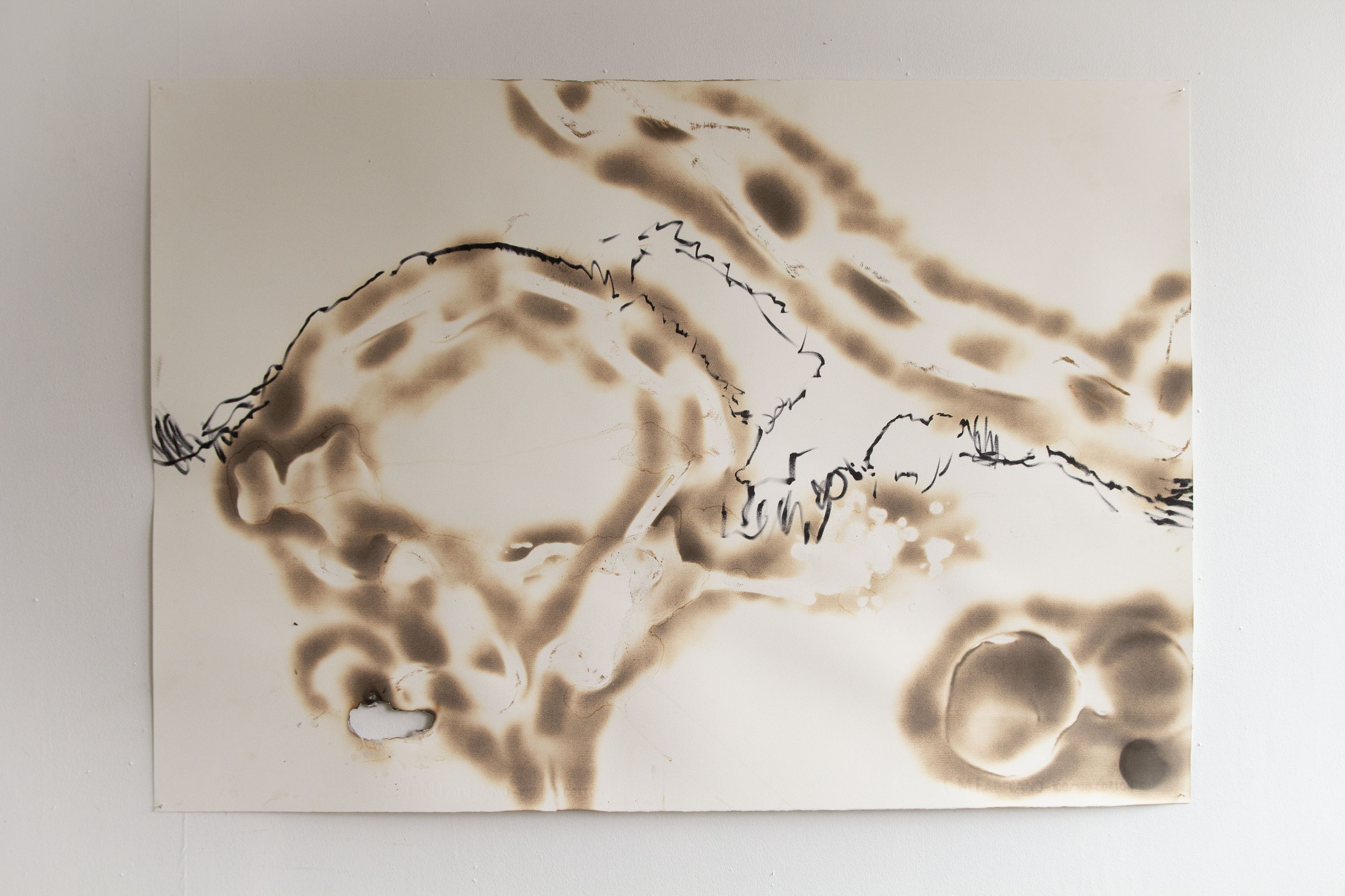 BURNT DRAWINGS - 7ODES - César Ropponen-Brunel